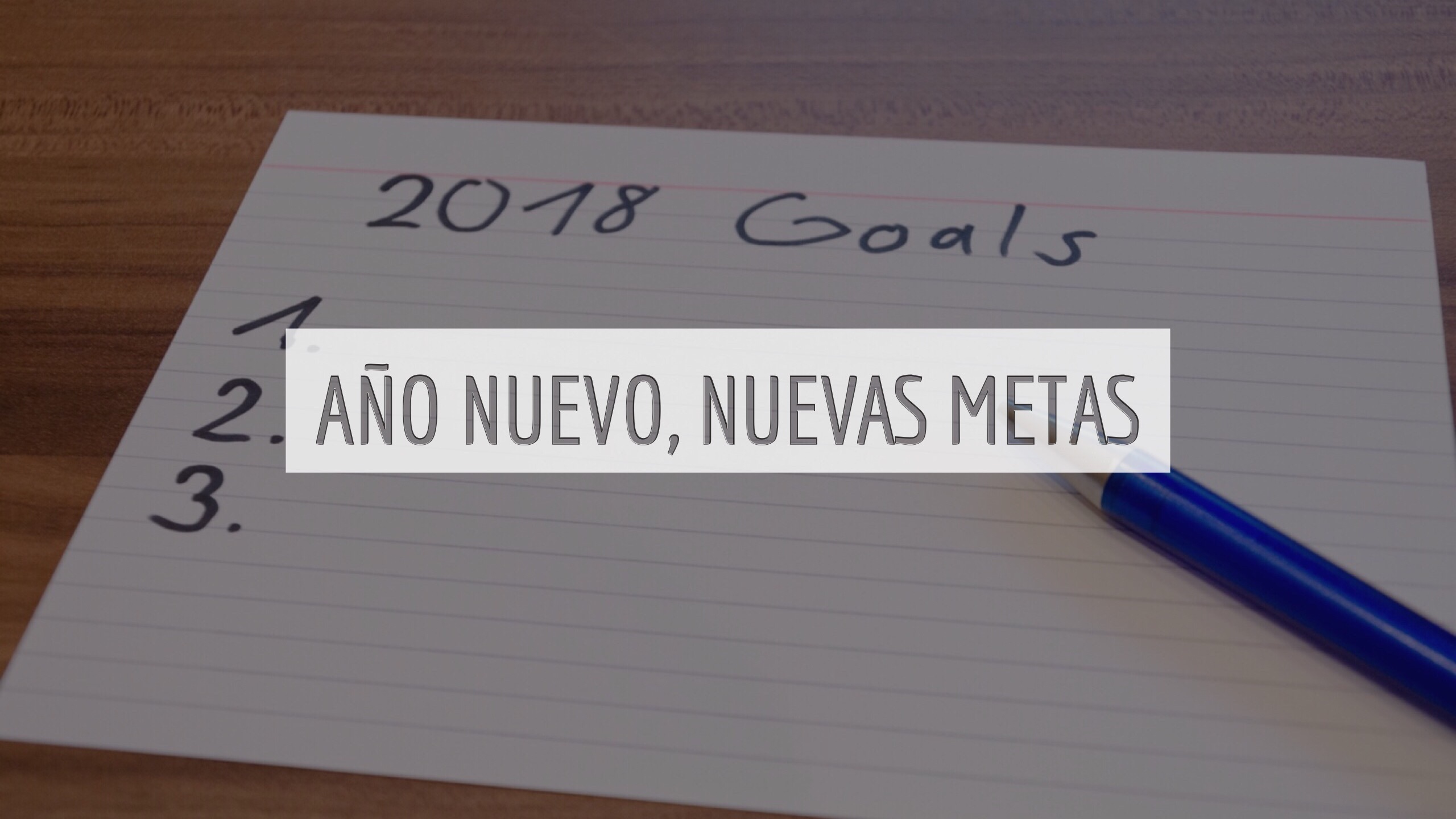 AÑO NUEVO, NUEVAS METAS | Alvaro B1og